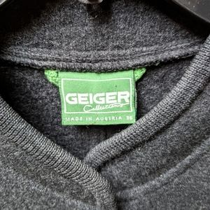 geiger | Jackets & Coats | Geiger Classic Walk Boiled Wool Charcoal ...